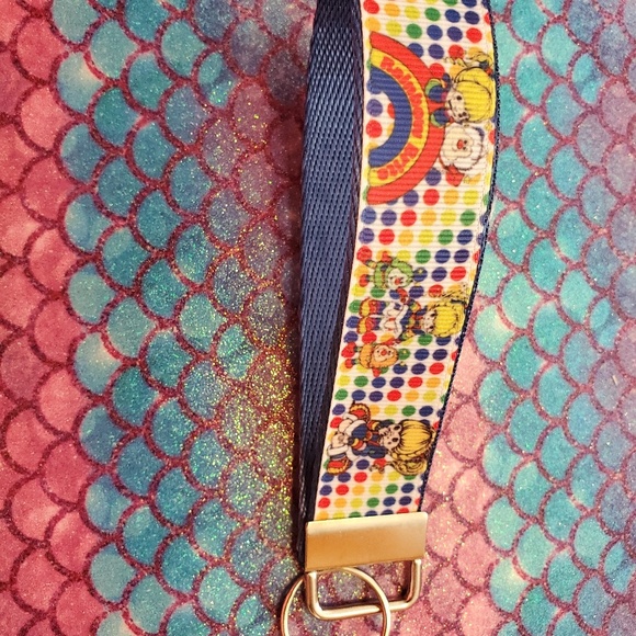 Stuff N That Creations | Other | Rainbow Brite Key Fob | Poshmark